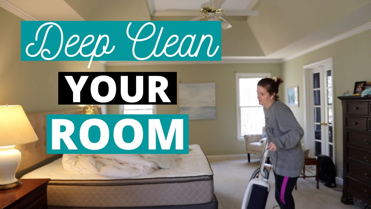 How To Clean Your Room! Master Bedroom Clean With Me - YouTube