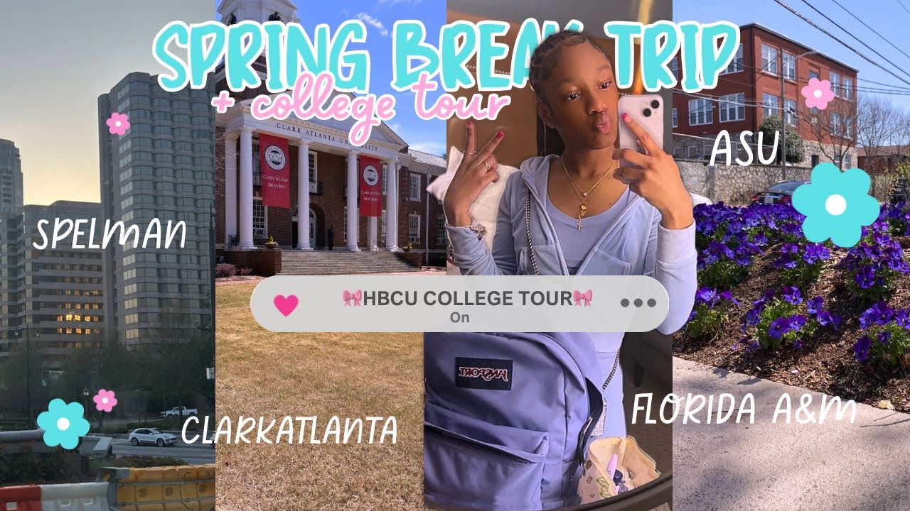 Spring Break Diaries ️🌸 | HBCU Tour, Shopping + Vacation Vlog! - YouTube