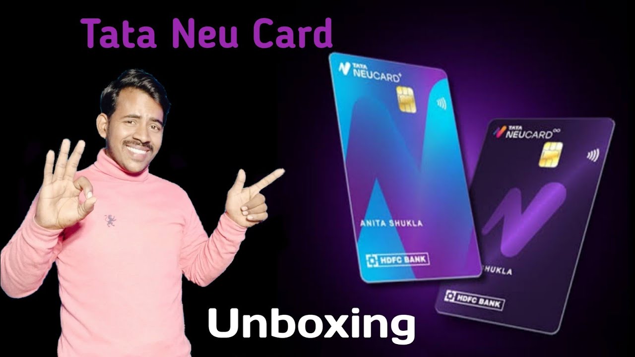 Tata Neu plus Credit Card Unboxing | Hdfc bank tata neu credit card ...