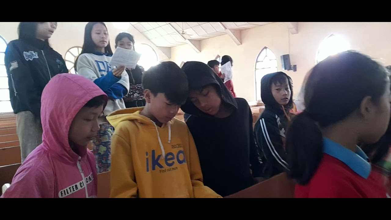 praise and worship" "Sahmaw KBC,Sunday school junior height class ,18.2 ...