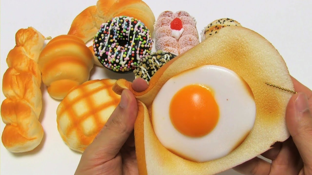 ASMR Squishy #168 1 Dollar Bread Squishy Collection - YouTube