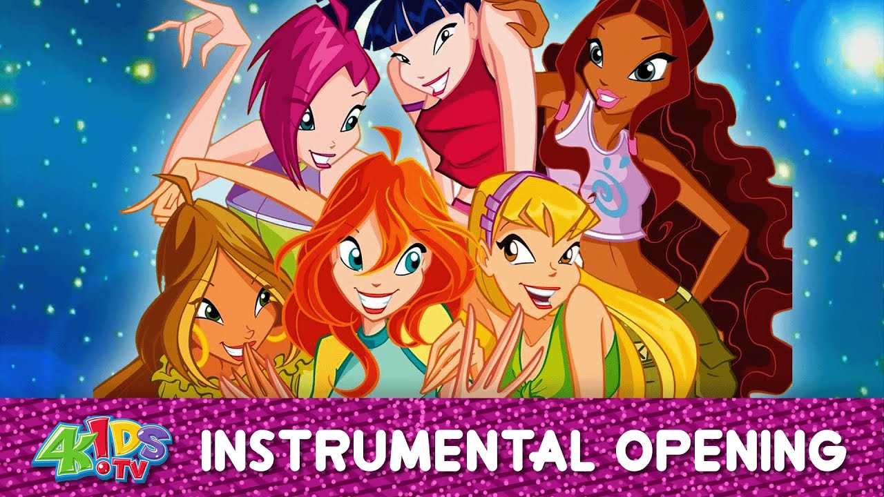 Winx Club - Opening (4kids) [INSTRUMENTAL RIP] - YouTube