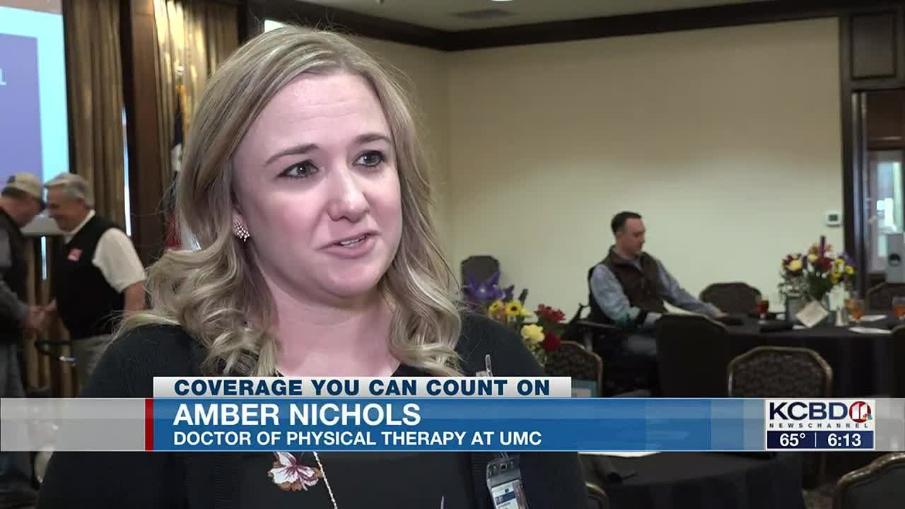 Amber Nichols named Physical Therapist of the Year - YouTube