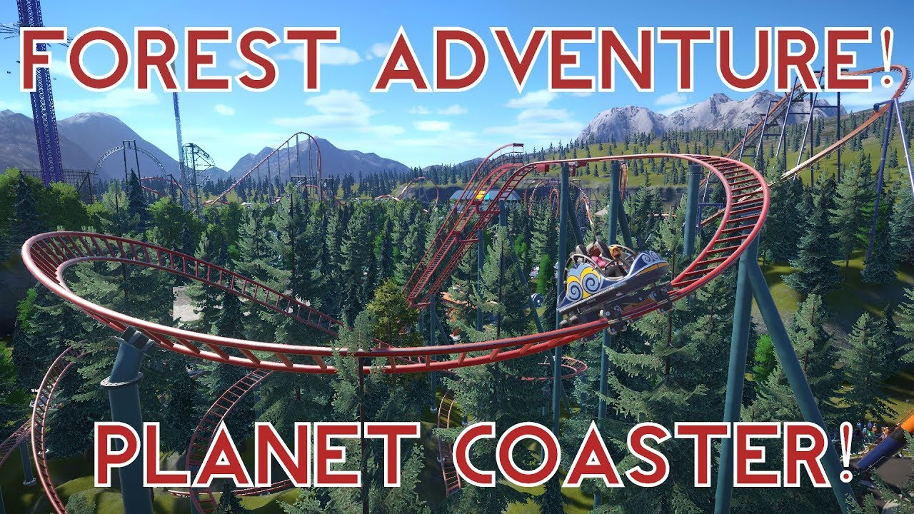 Forest Adventure A Planet Coaster Spinning Coaster 1080p 60fps - YouTube