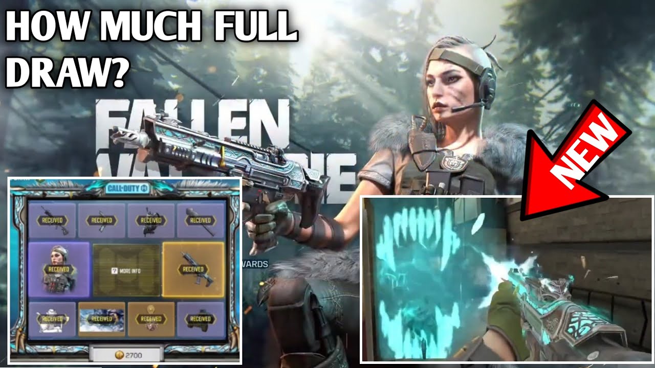 *NEW* FALLEN VALKYRIE DRAW NEW CHARACTER AND LEGENDARY QQ9 (FULLDRAW ...