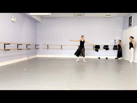 2020 RAD Grade 6 Pirouettes en Dehors - YouTube