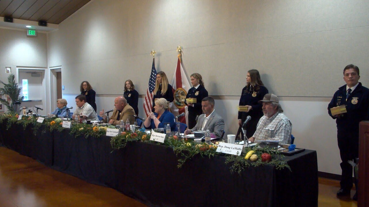 Farm bill listening session in Newberry - YouTube