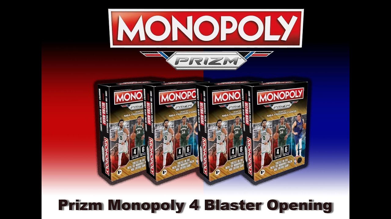 Prizm Monopoly 4 Blaster Boxes - YouTube