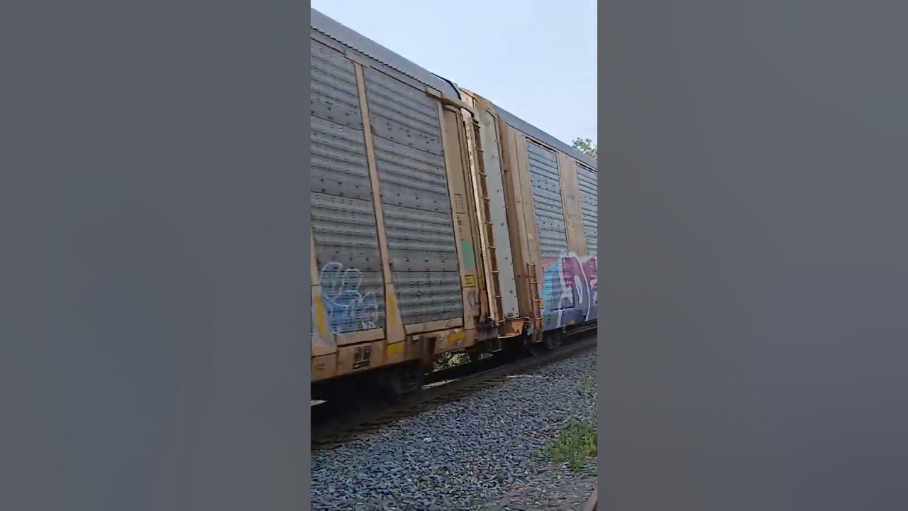 CP #8606 leads CPKC #731 through Cherrywood. #train #shorts #railfans - YouTube