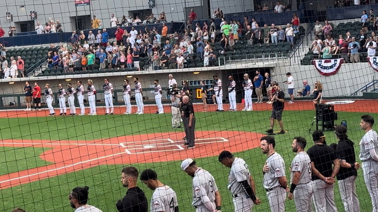Seth Rounds - National Anthem Performance @ Meritus Park for the ...