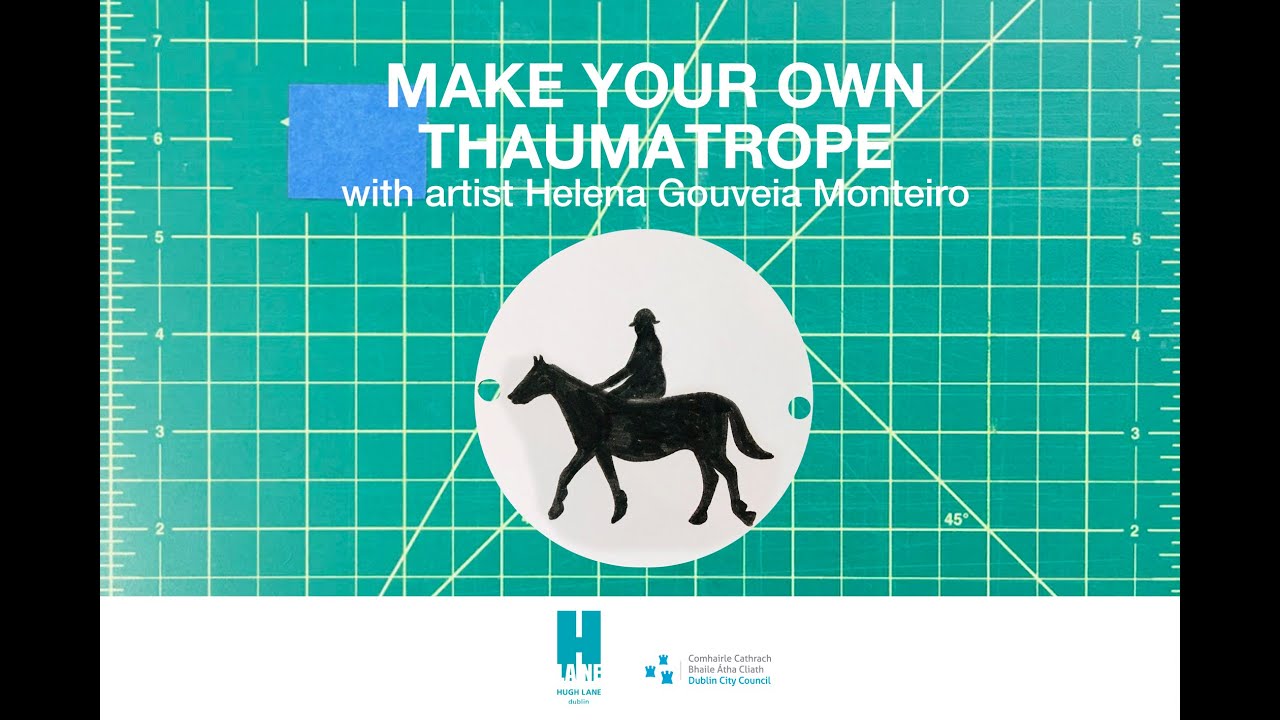 Make Your Own Thaumatrope - YouTube