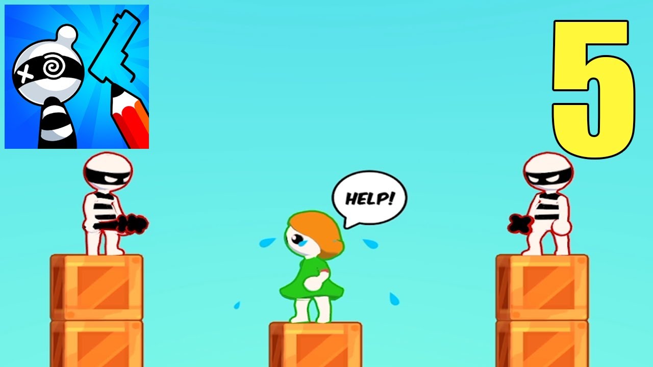 Draw Hero 3D: Drawing Puzzle ️🧩 All Levels Gameplay Android, iOS (Level ...