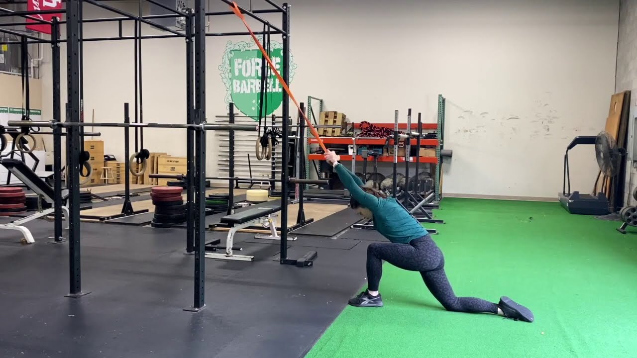 Banded Shoulder Distraction - YouTube