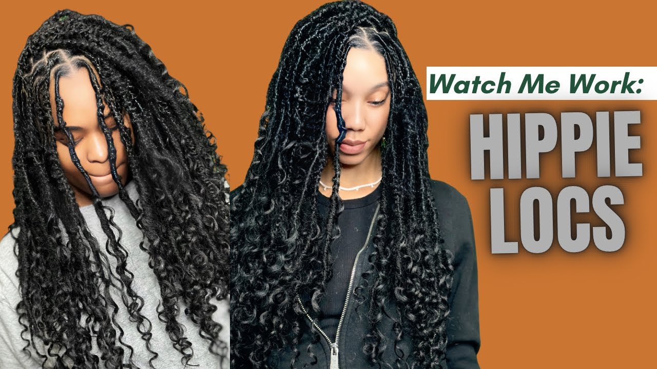 Watch Me Work: Mermaid Locs/ Faux Locs/ Soft Locs - YouTube