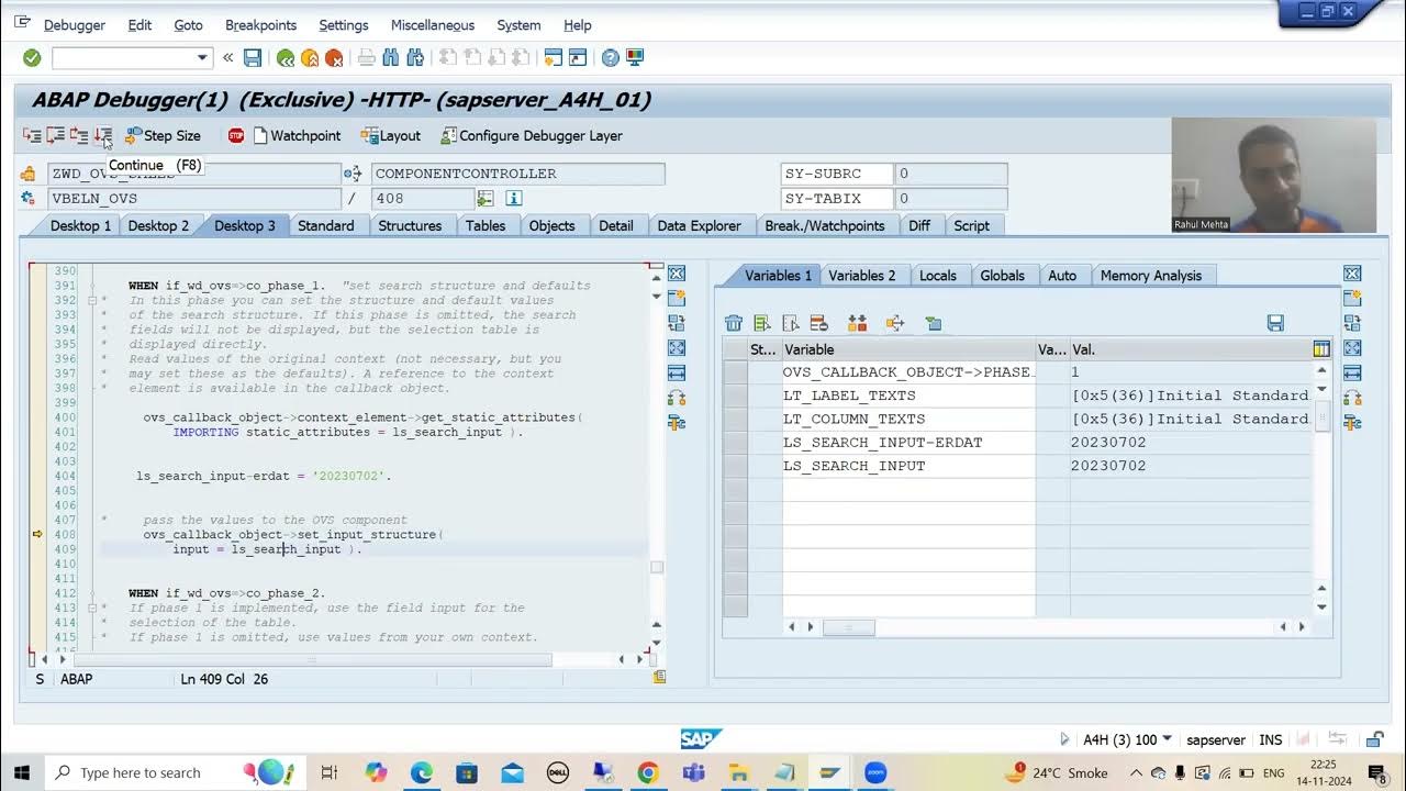 47 - Web Dynpro ABAP - Component Usage - Object Value Selector(OVS) Part12 - YouTube
