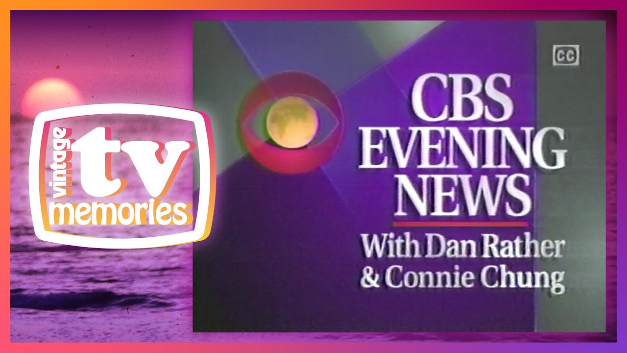July 23, 1993 - WCAX - CBS Evening News with Dan Rather & Connie Chung ...