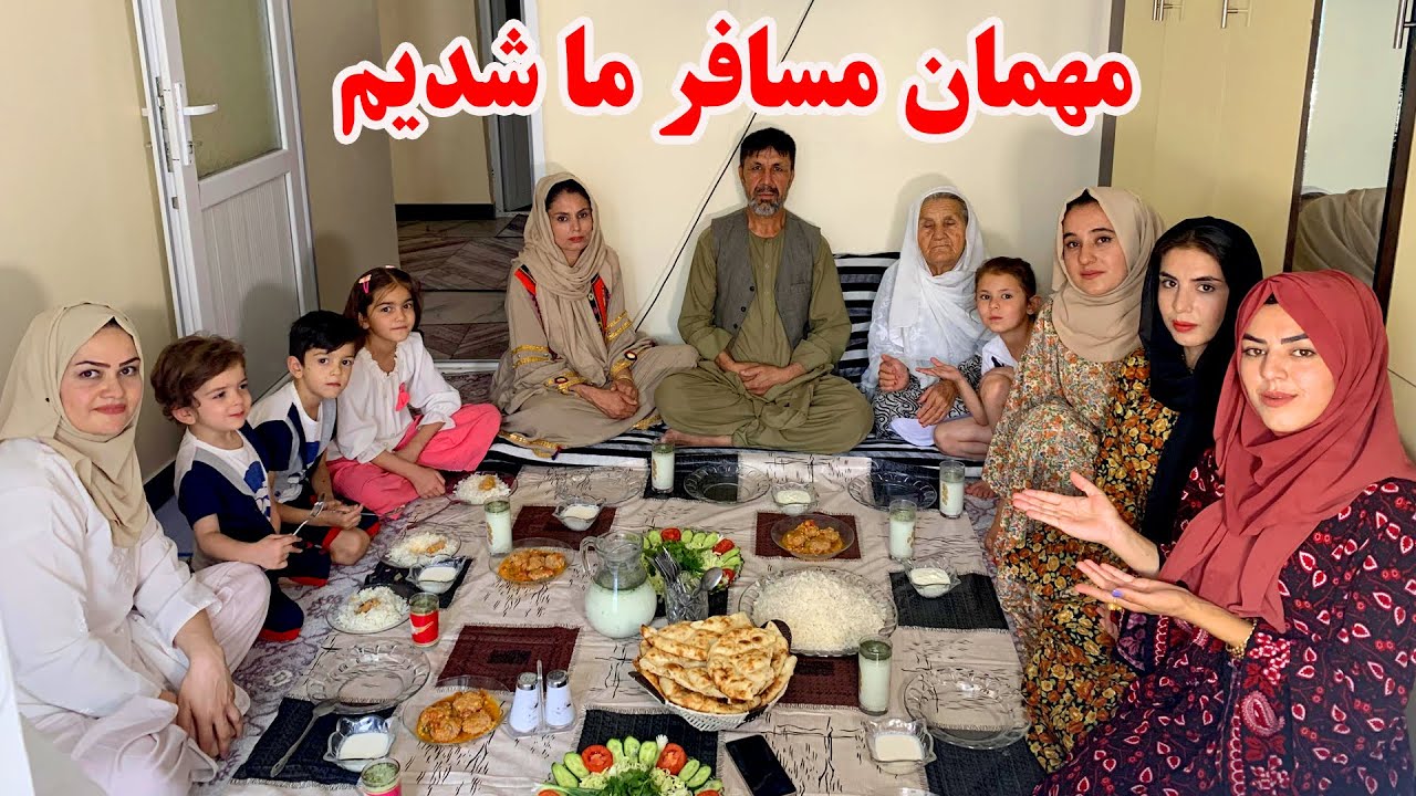 امروز مهمان فوق العاده فامیل مریم جان شدیم خاطرات زندگی در خارج Youtube