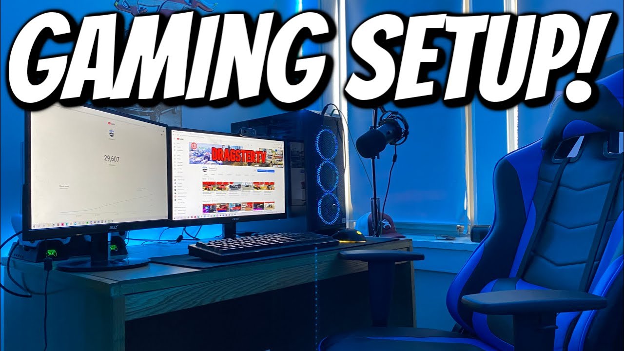 GAMING SETUP UPDATE! (CyberPowerPC) - YouTube