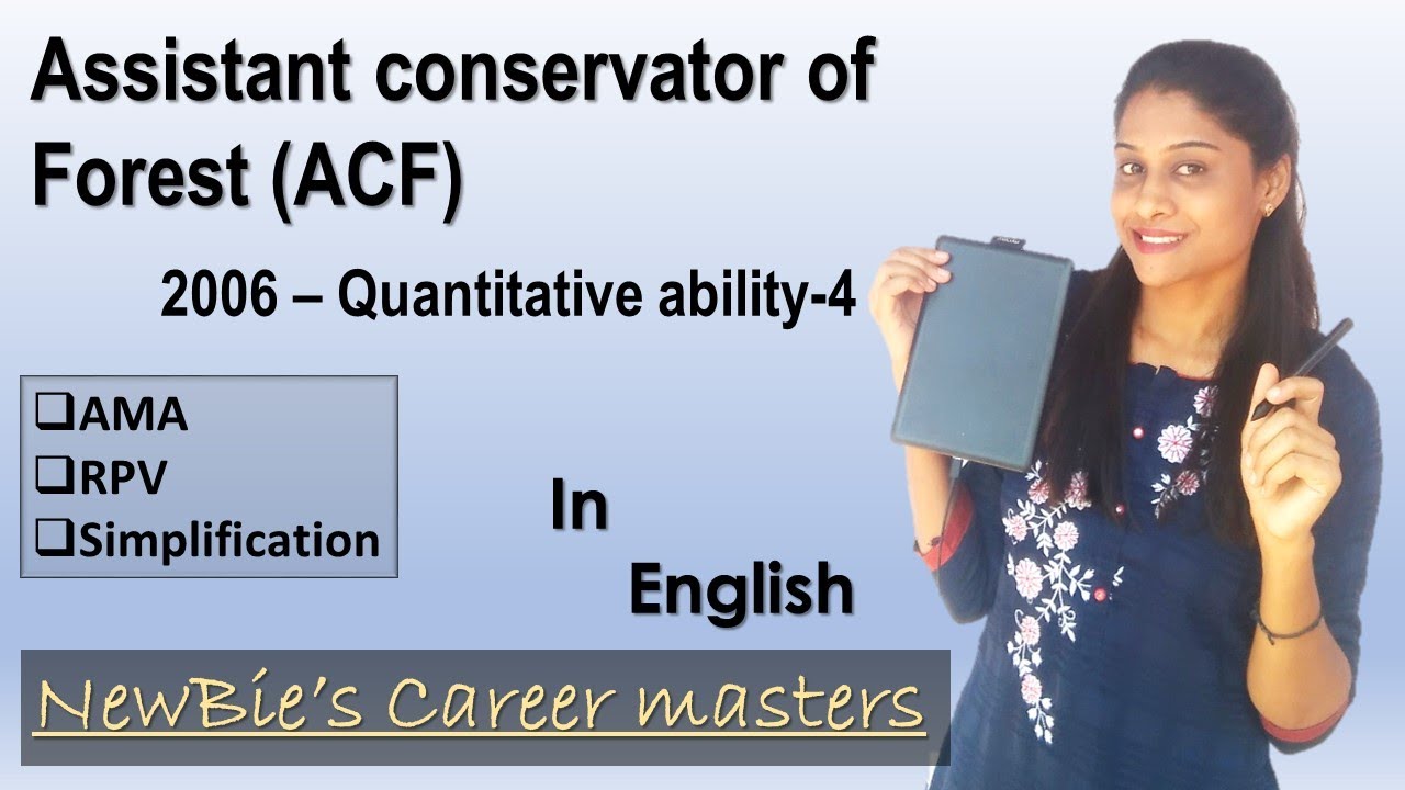 Newbie's (Learners) || Assistant conservator of Forest (ACF ...