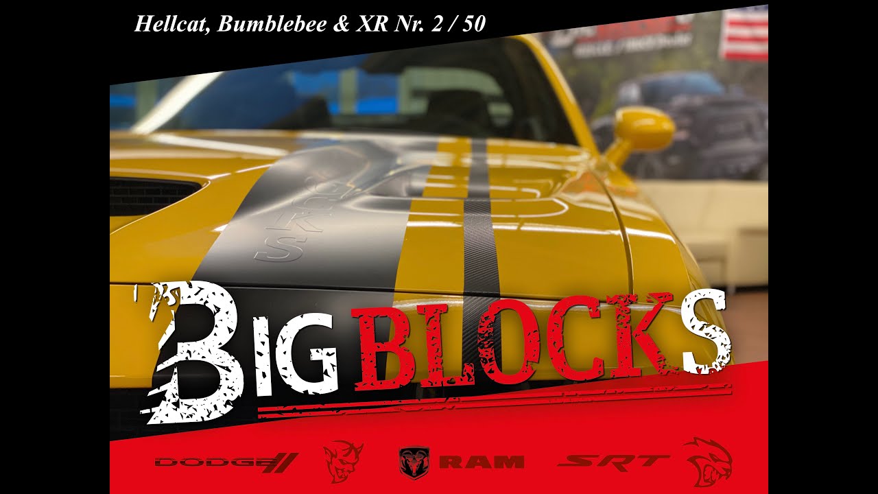DODGE Hellcat, Bumblebee & XR2 / 50 by BigBlocks - YouTube