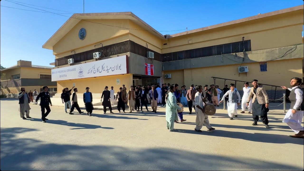 Post Party Attan at Bolan Medical College Quetta #bmcquetta # ...
