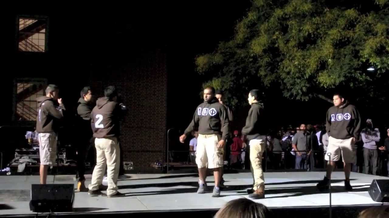 Fraternities/Sorority stepping @ "All Nighter - Step and Talent ...
