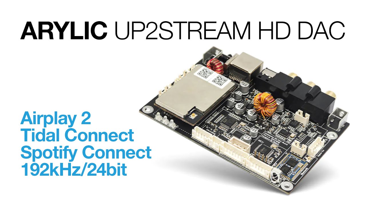 Arylic Up2Stream HD DAC | A Quick Overview - by SoundBlab - YouTube