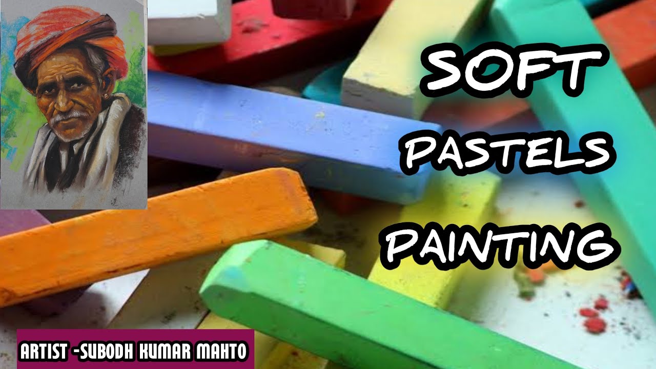 SOFT PASTELS PORTRAIT PAINTING - YouTube
