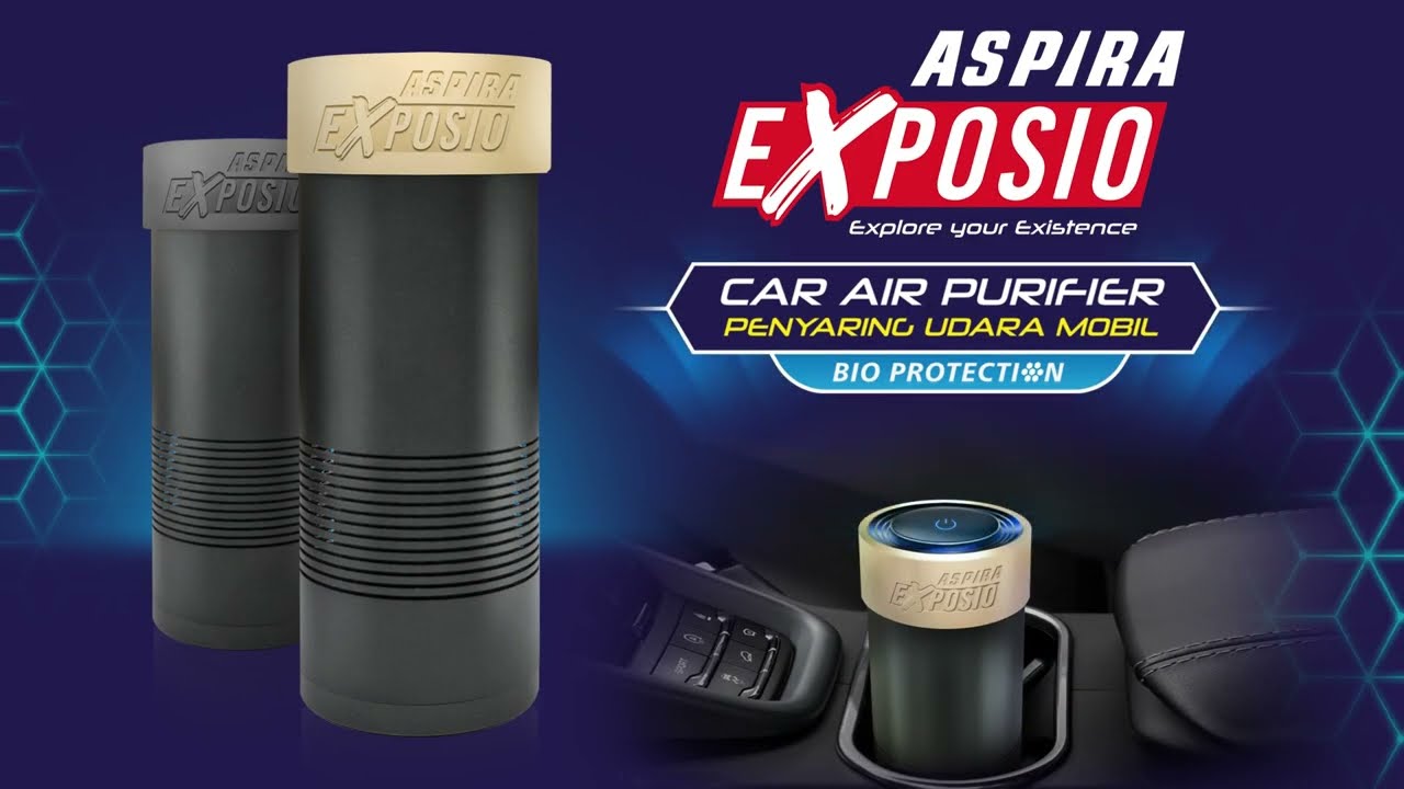 New Product - Car Air Purifier Aspira Exposio - YouTube