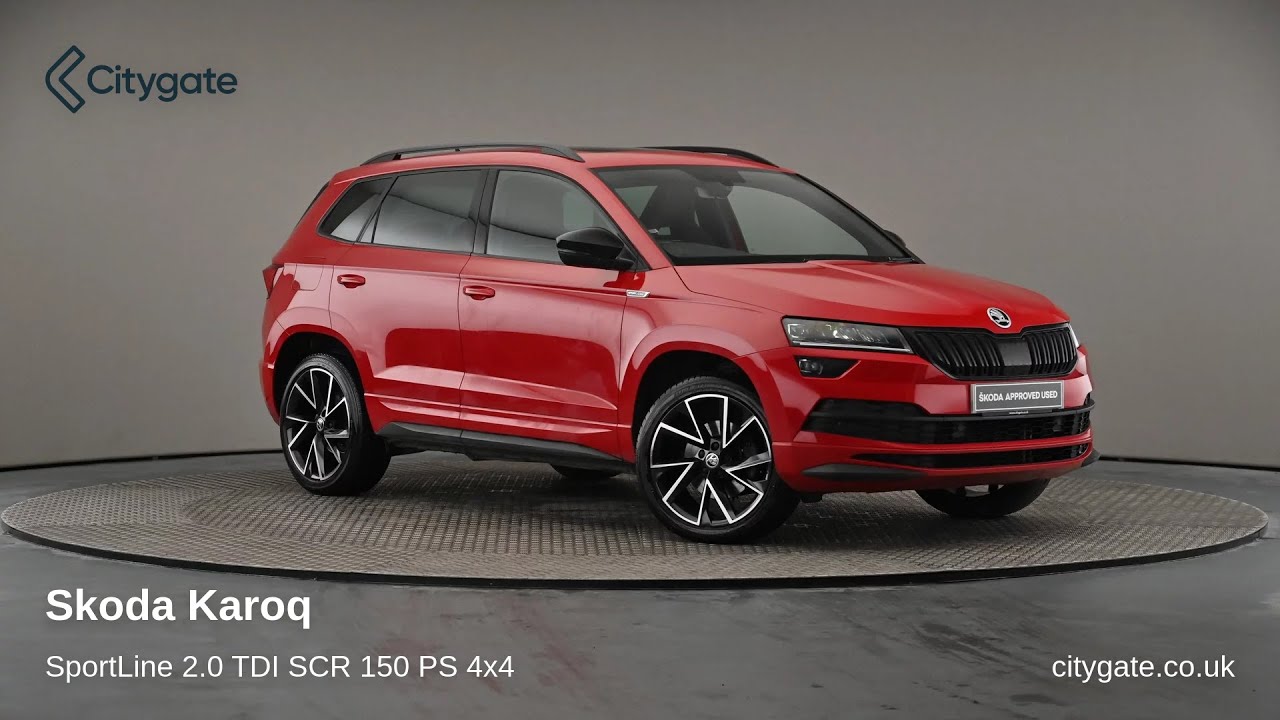 Skoda Karoq - SportLine 2.0 TDI SCR 150 PS 4x4 - Citygate ŠKODA Watford ...
