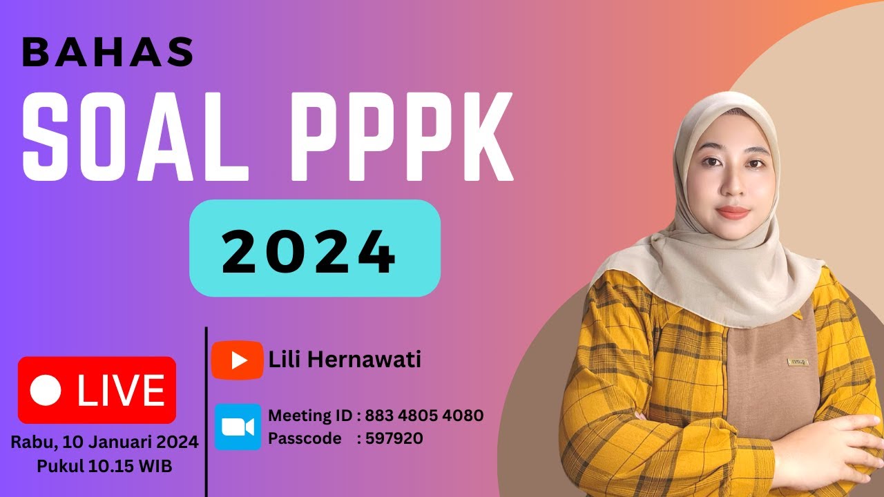 BAHAS SOAL PPPK 2024 - YouTube