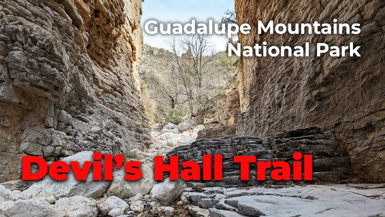 Devils Hall Trail: 120 Second Hikes - YouTube