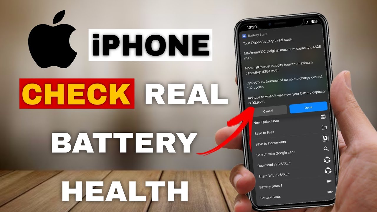 How to Check Real Battery Health on Your iPhone – Quick and Easy! - YouTube