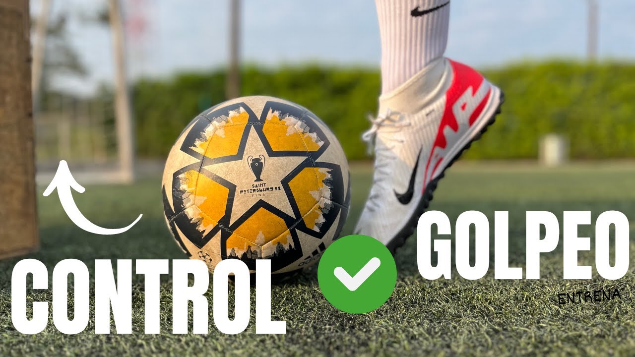 7 EJERCICIOS de CONTROL + GOLPEO De balón (ENTRENAMIENTO INDIVIDUAL)⚽️ ...