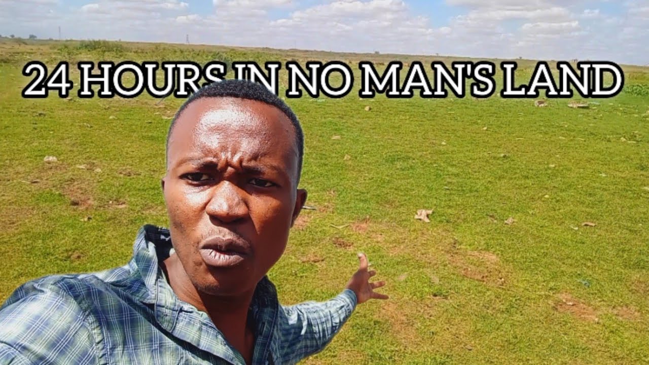 I SPENT 24 HOURS IN NO MAN'S LAND AND THIS HAPPENED! - YouTube