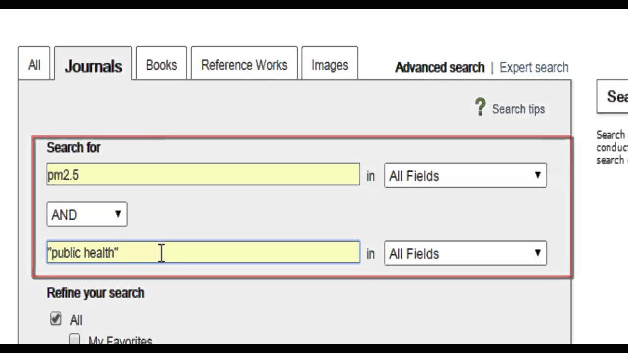 ScienceDirect 進階查詢 - YouTube