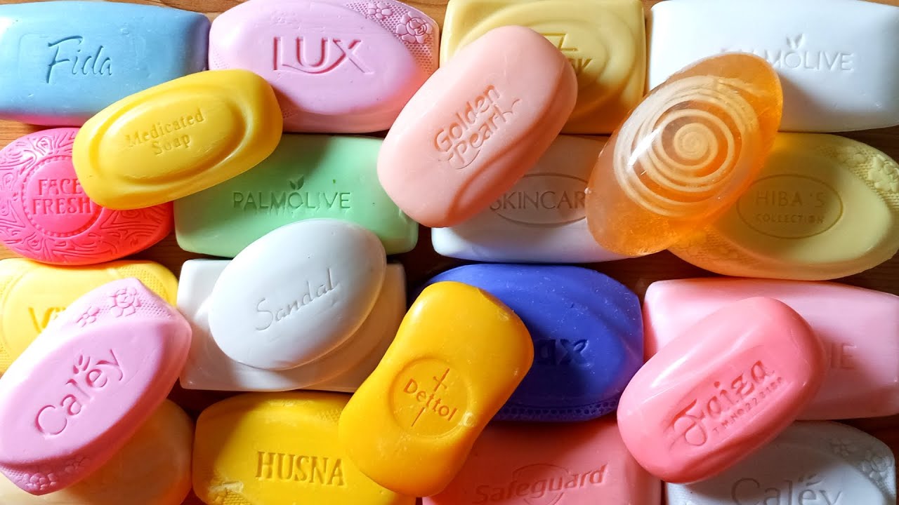 ASMR soap opening Haul no talking no music | Leisurely unpacking soap l ...