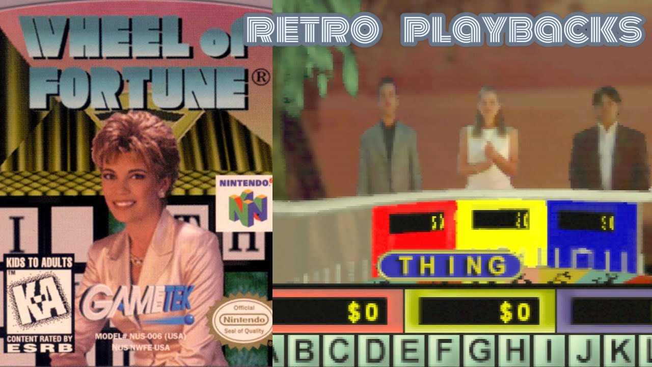 Wheel of Fortune / Nintendo 64 RGB MOD - YouTube