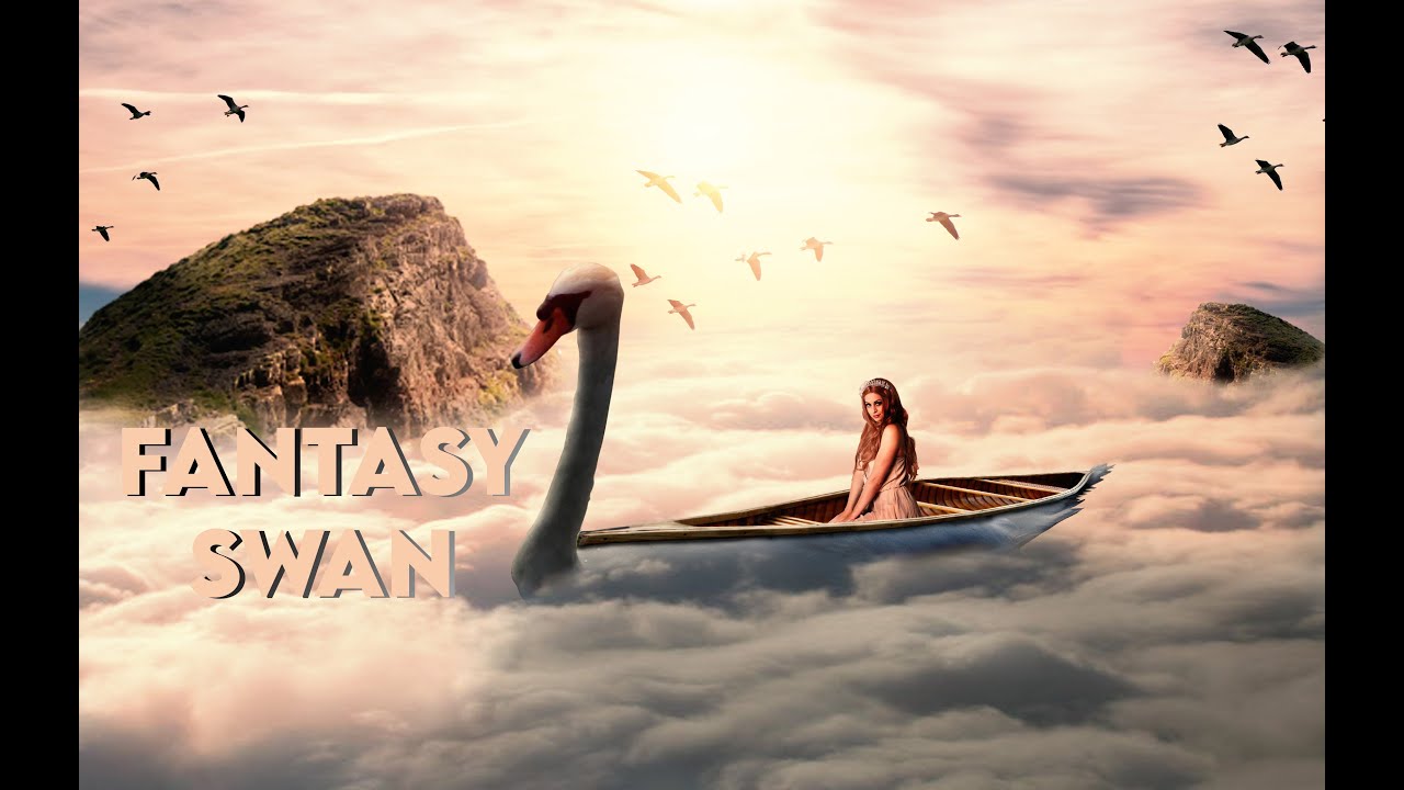 Fantasy Swan/Tutorial Editing Photoshop/Photoshop Manipulation/ # ...