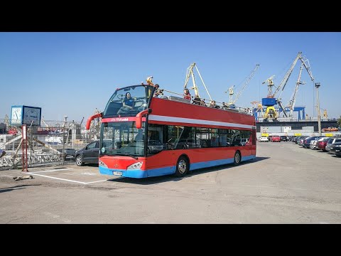 CONSTANTA, ROMANIA, OPEN BUS TOUR - YouTube