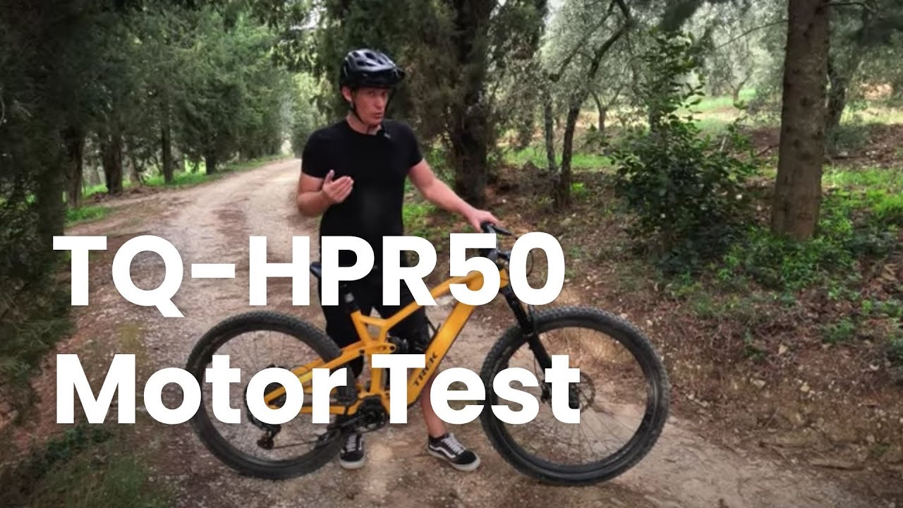 TQ-HPR50 Motor Test: Silence On The Trail | eBikes.org - YouTube