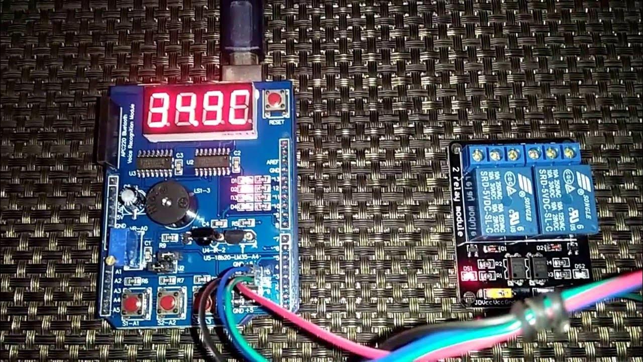 Arduino Multi-Function Shield Demo - Temperature Controller - YouTube