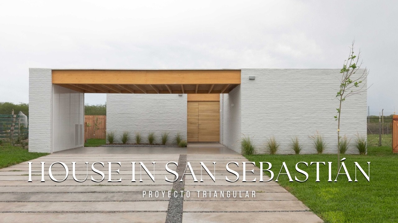 Minimalist House Design in Buenos Aires | Modular Simplicity - YouTube