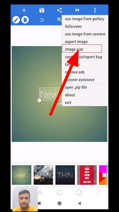 Pixel Lab YouTube thumbnail size 🔥 how to change image size in Pixel Lab #vairal #shortsfeed ...
