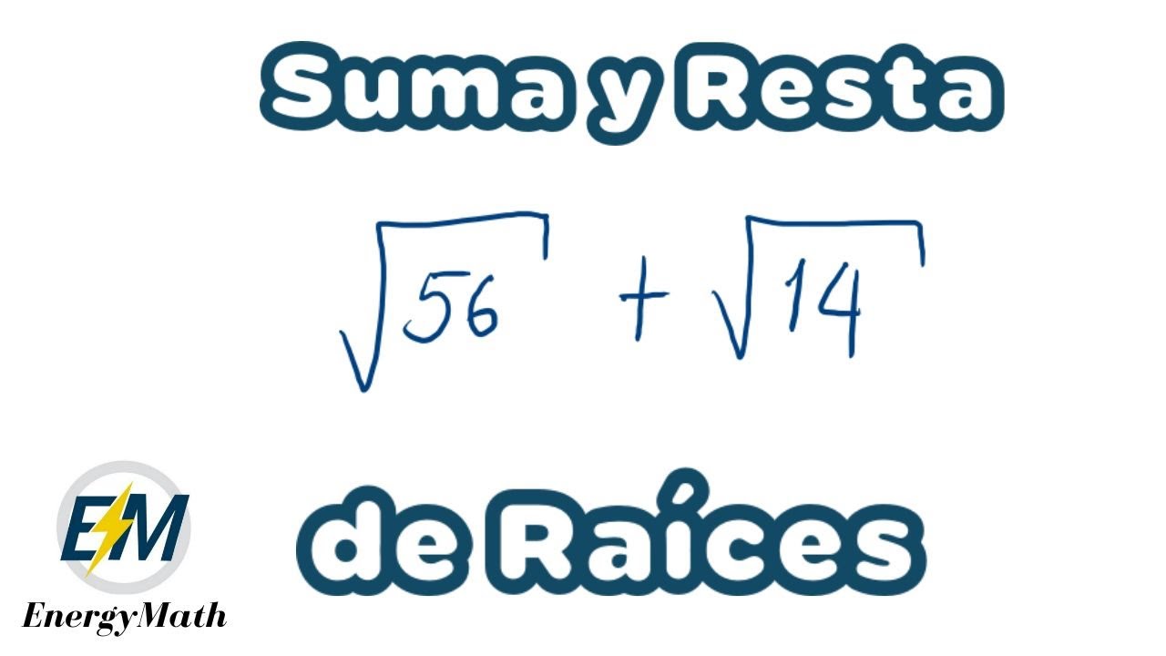 Cómo Sumar Raíces: Paso a Paso - YouTube
