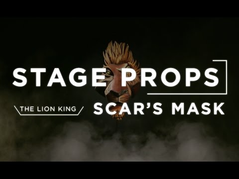 Stage Props: Scar's Mask
