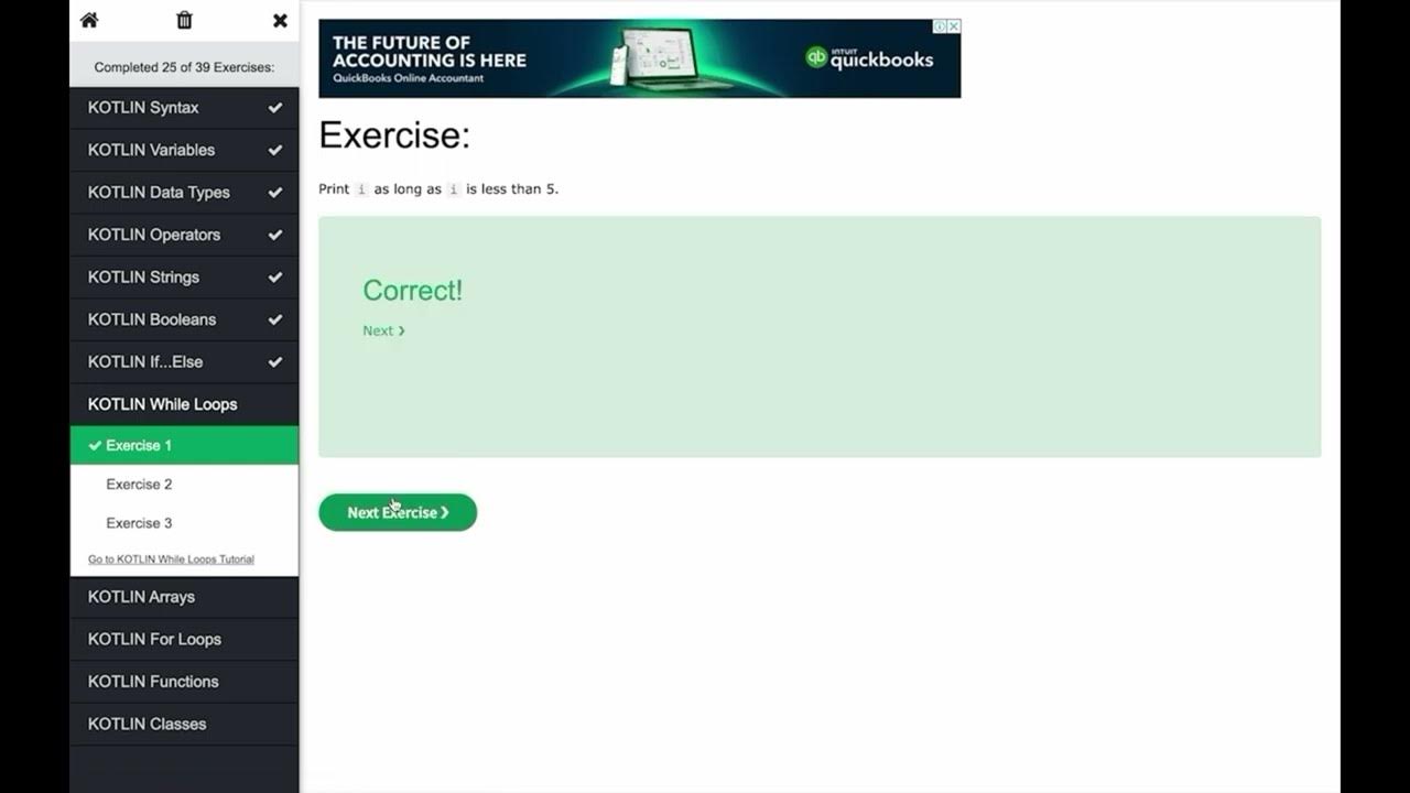 Kotlin Exercises If Else While Loops And Arrays Kotlin Exercises Kotlindeveloper Ifelse Youtube