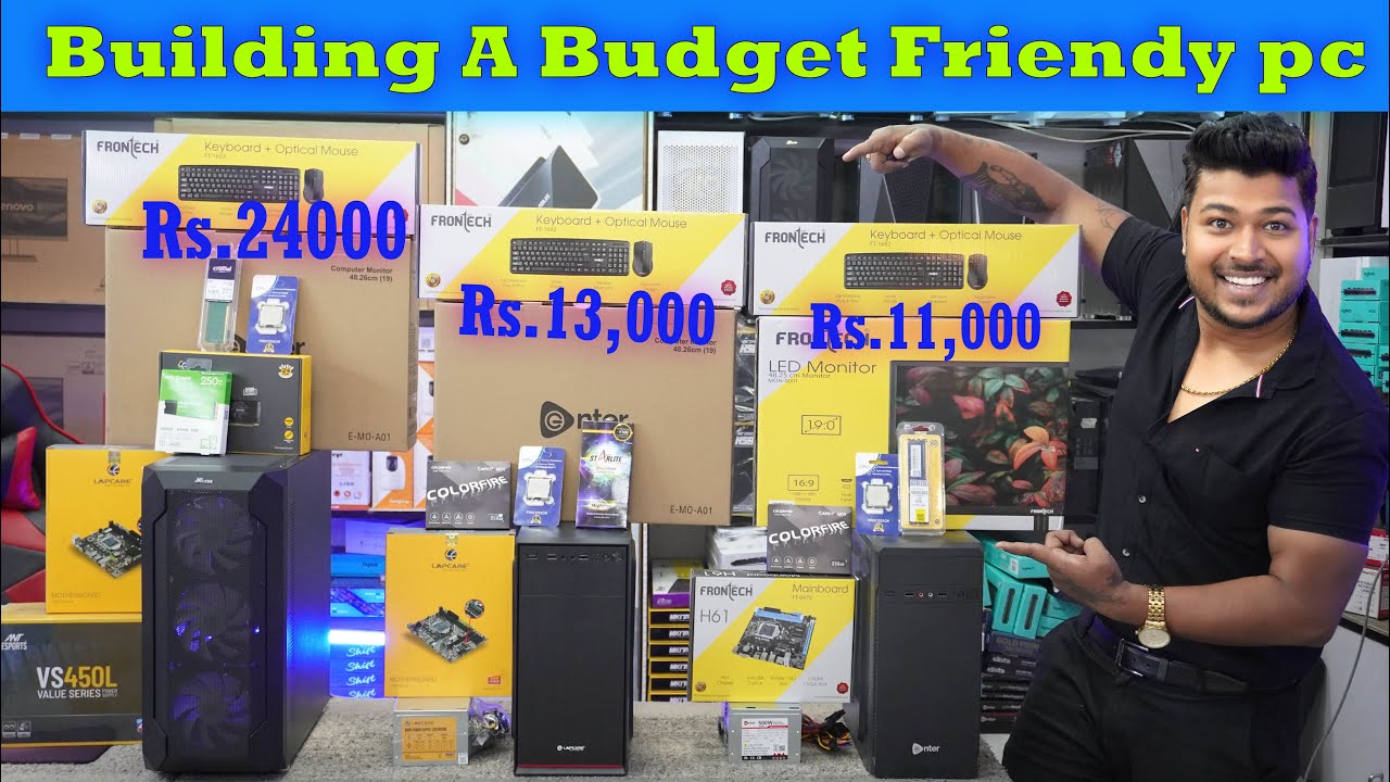 Building A Budget Friendy pc | pc build | low budget pc build in ...