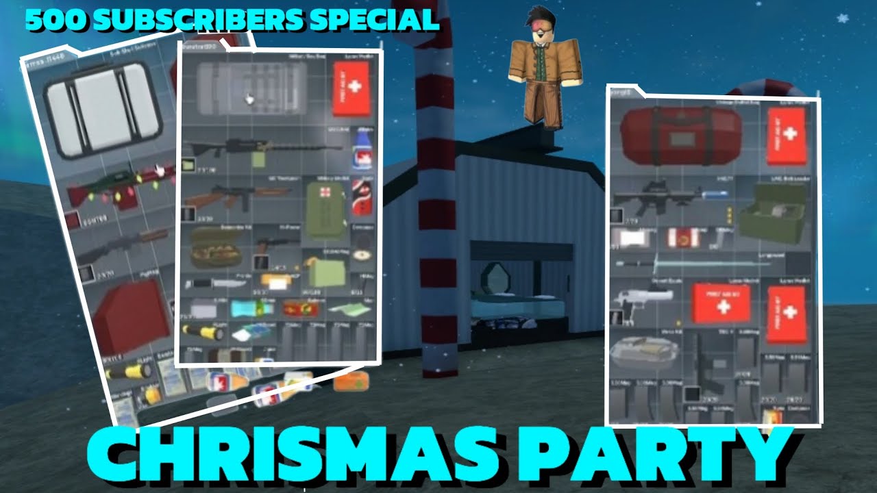 CHRISTMAS PARTY - APOCALYPSE RISING 2 (ROBLOX) KING G - YouTube