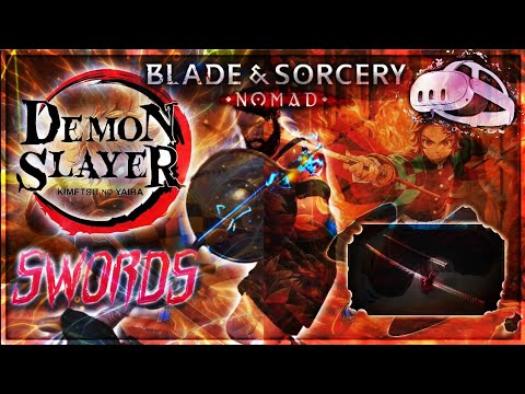 Demon Slayer Swords In Blade & Sorcery Nomad! - YouTube